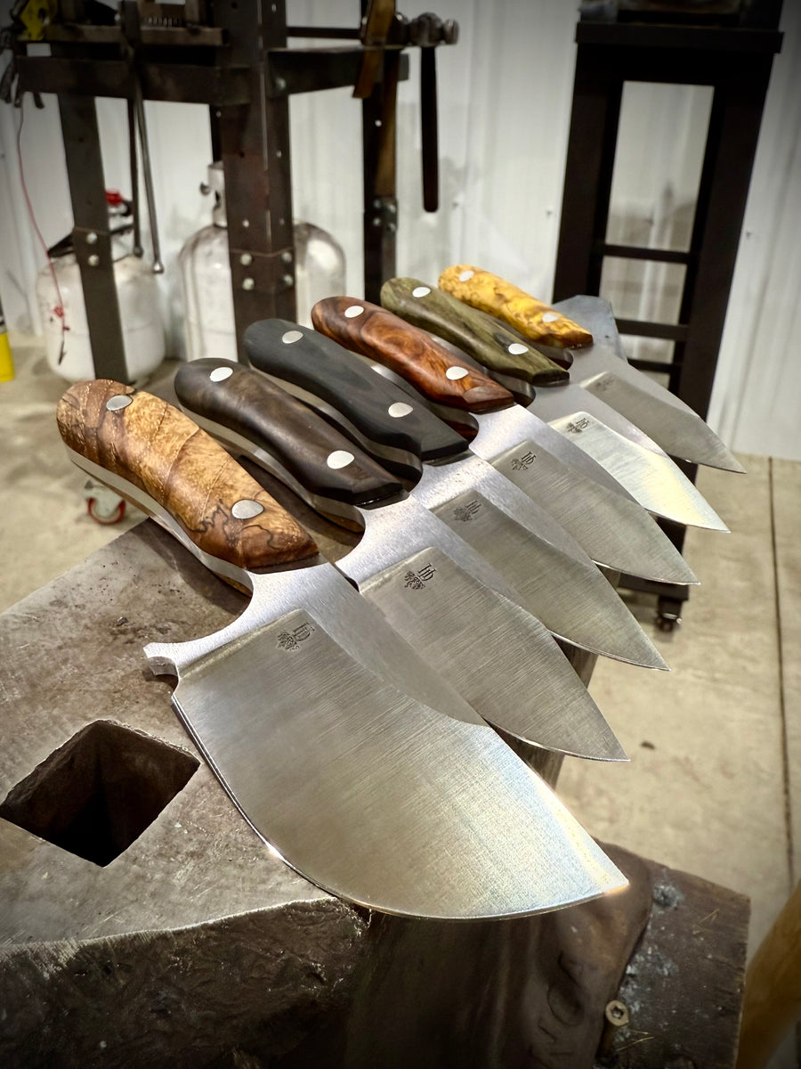Skinner Knife - Hand-Forged Pop's ProCut Steel | Heritage Designs ...